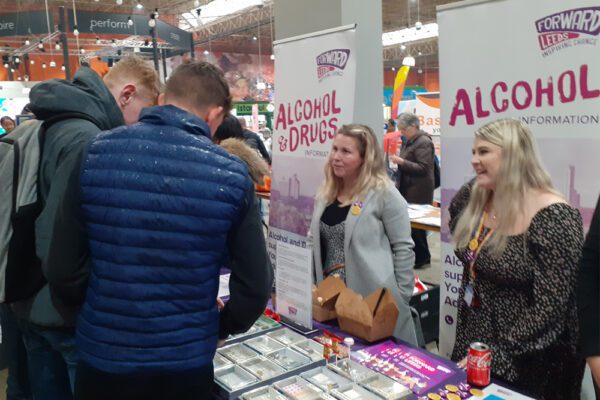 Busy marketplace event for Leeds services - Forward Leeds